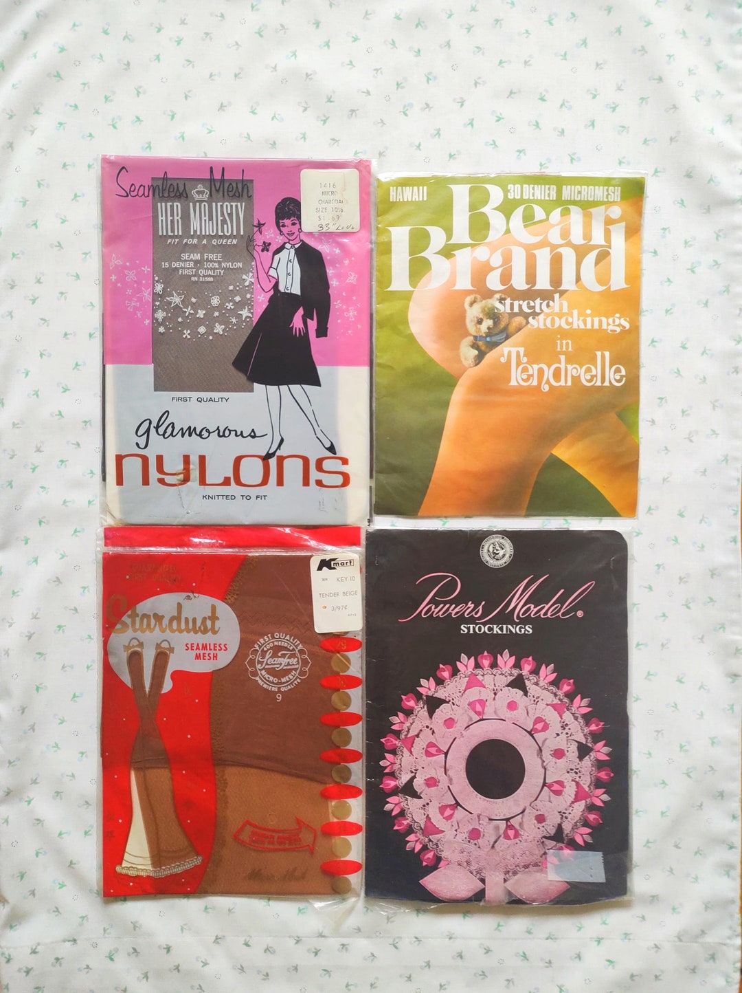 Vintage Seamfree Nylons: 1950s-60s Stockings, WWII Costume - Etsy