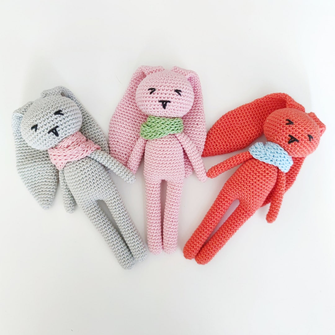 Crochet Your Own Long Ear Bunny Amigurumi Plush Toy, Printable PDF ...