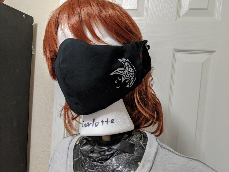 Hugin and Munin Odin Raven Fitted Mask - Etsy