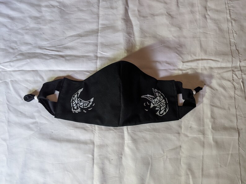 Hugin and Munin Odin Raven Fitted Mask - Etsy