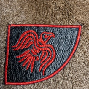 Viking Embroidered Patches - Mjolnir, Sleipnir, Valkyrie, Raven ...