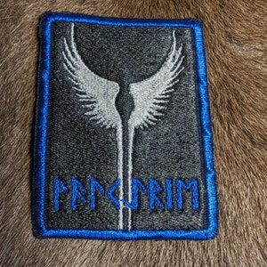 Viking Embroidered Patches - Mjolnir, Sleipnir, Valkyrie, Raven ...