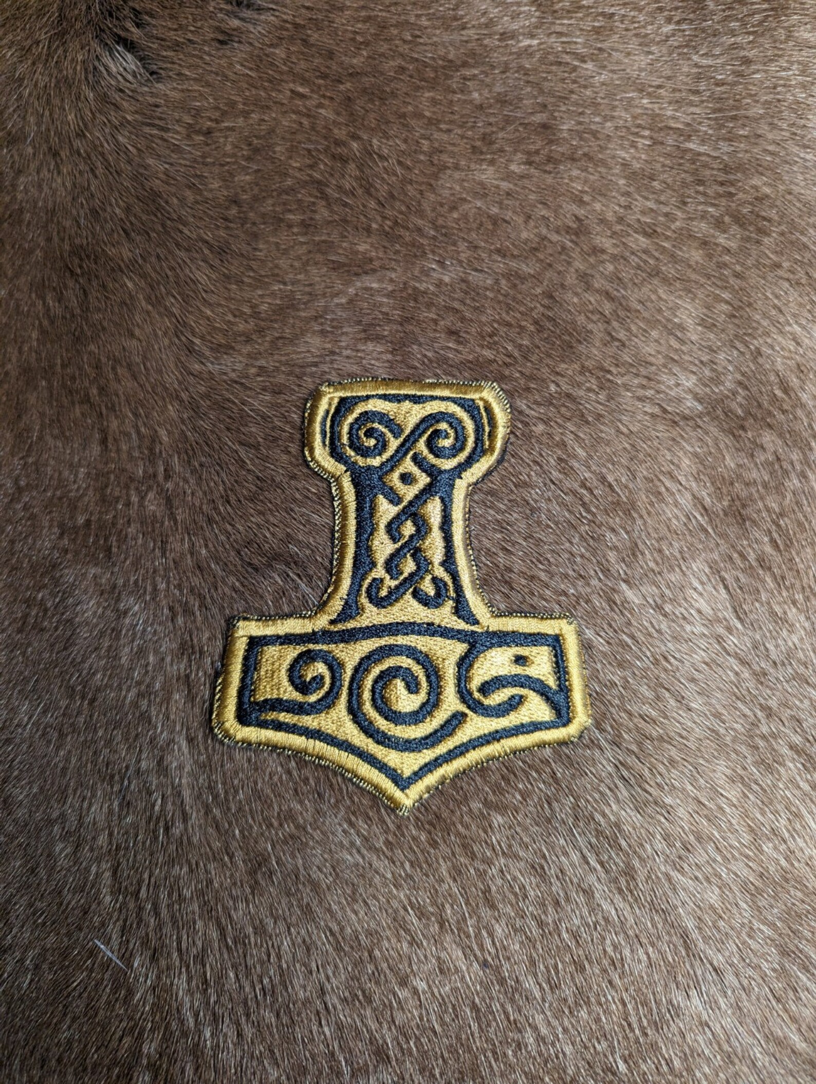 Viking Embroidered Patches - Mjolnir, Sleipnir, Valkyrie, Raven ...
