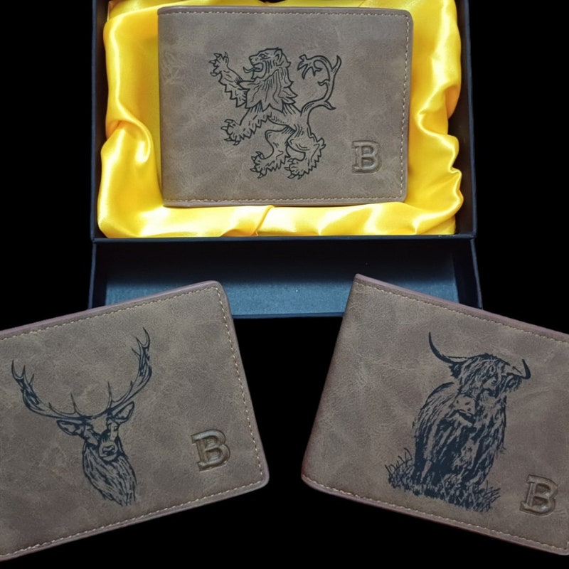 Cow Leather Wallet - Etsy