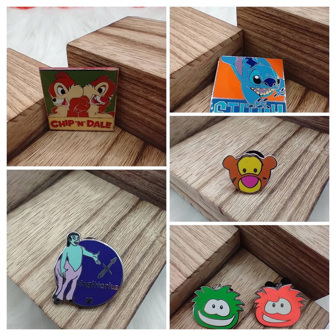 Disney Pins Variety of Pins to Choose From Metal Enamel Pins Tigger ...