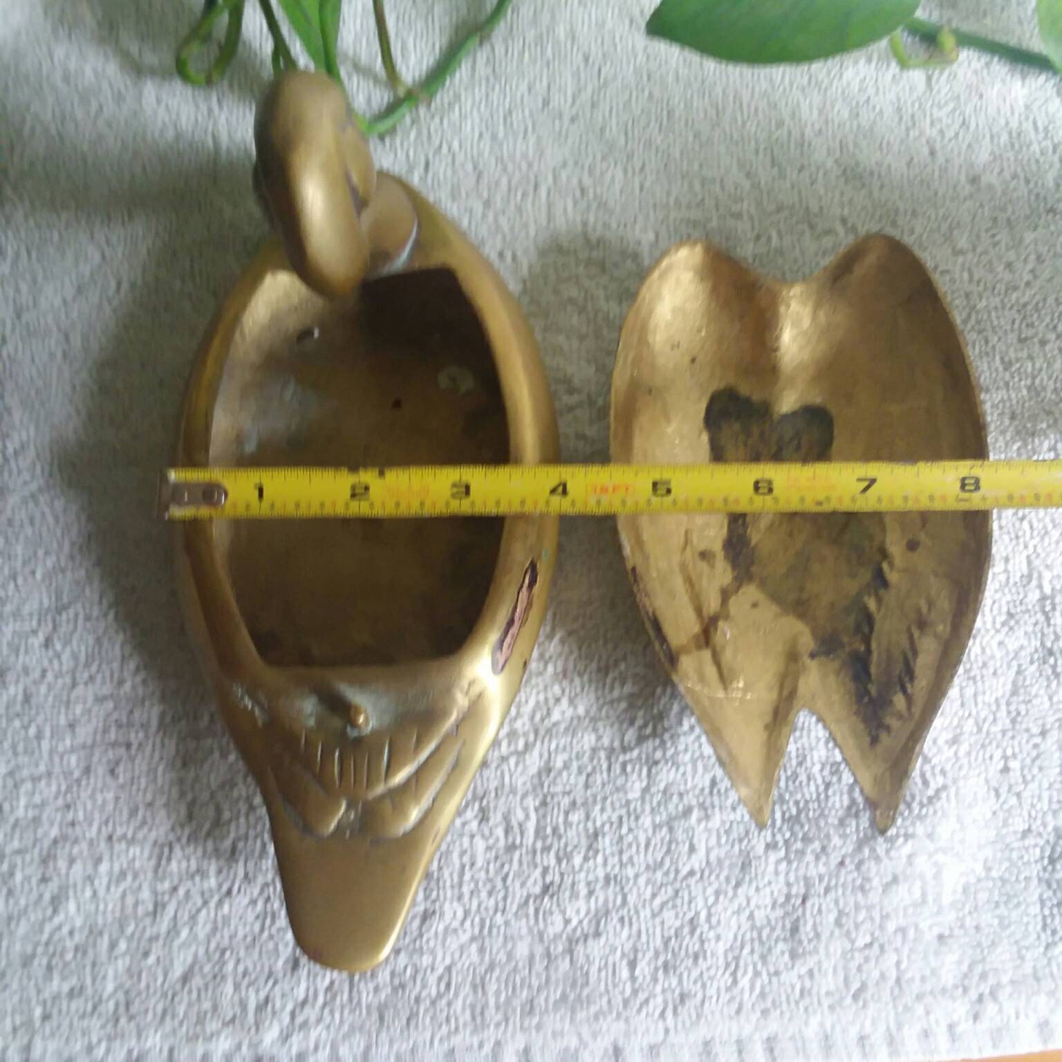 Brass Duck Sculpture Solid Brass Duck Removable Lid for - Etsy