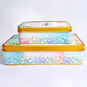 Custom Mithai Box, Personalized Baby Favor Box, Indian Sweet Box, Tin ...