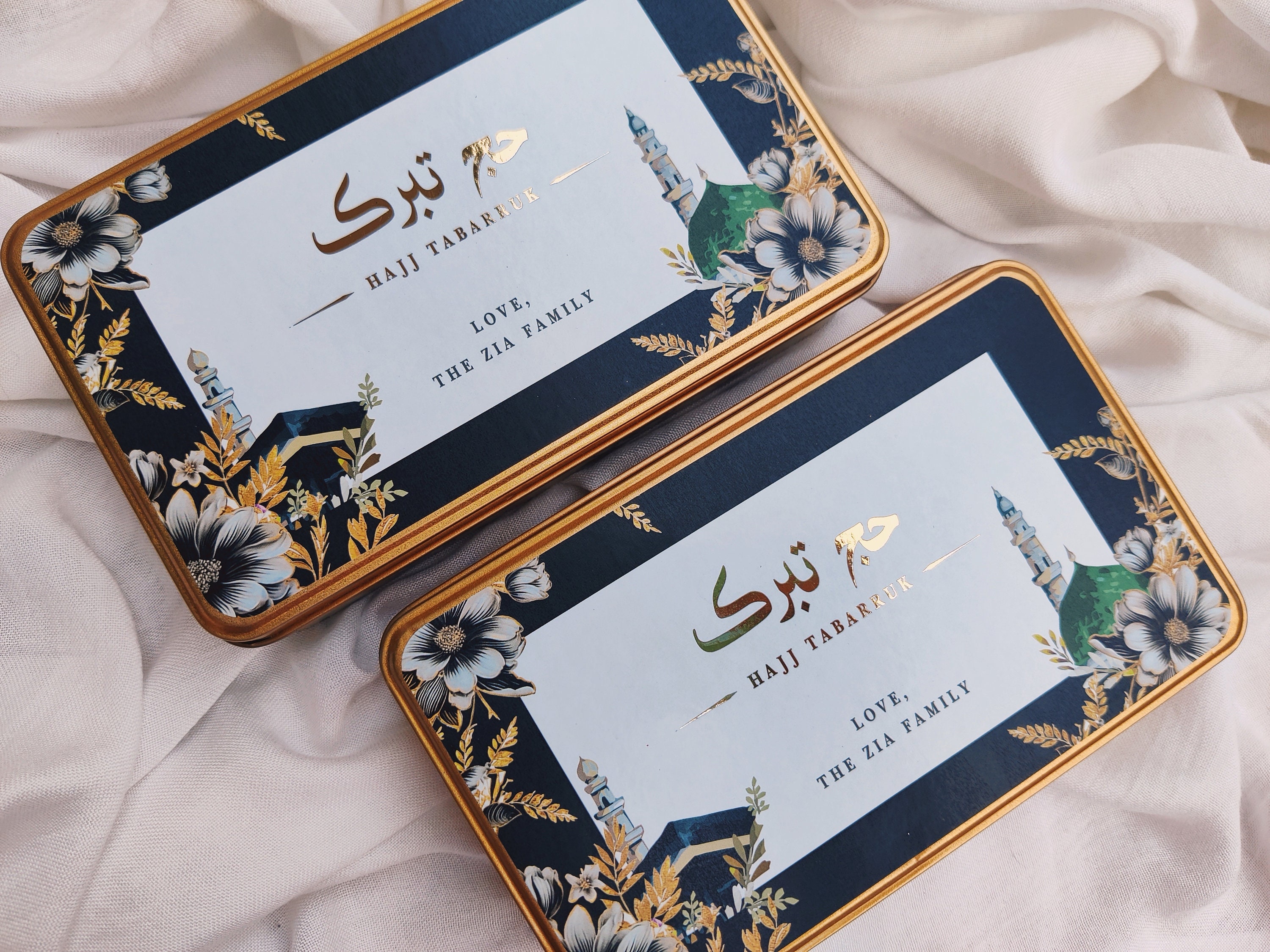Personalized Hajj Gift Box, Personalized Umrah Favor Box, Hajj Gift ...