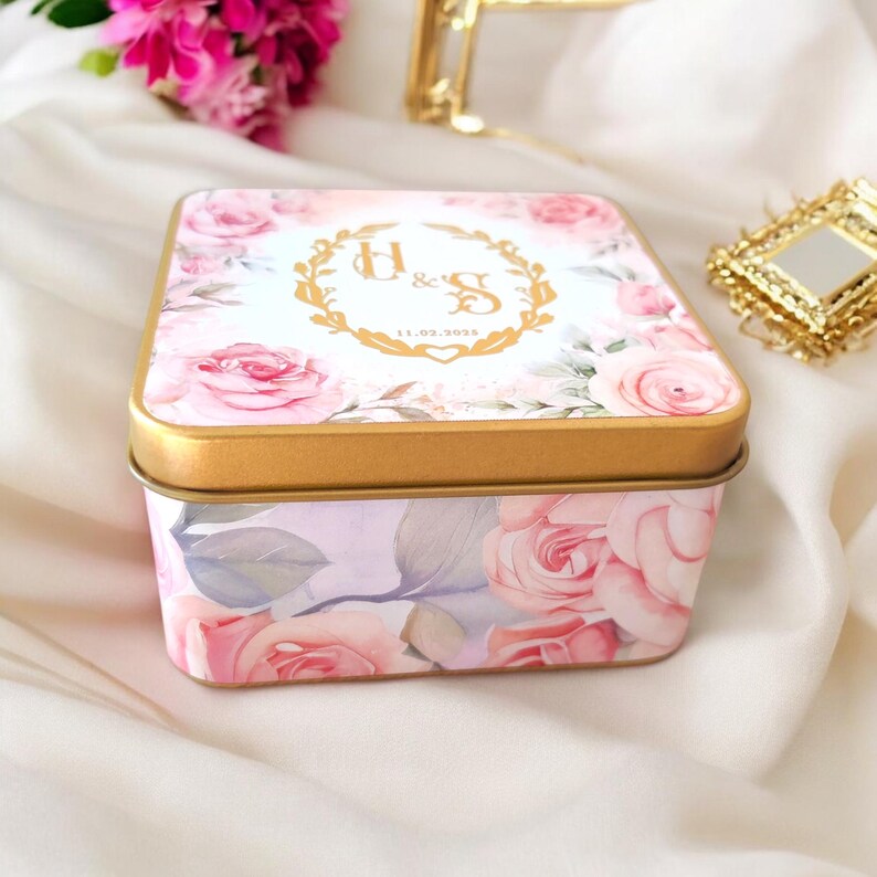 Personalized Wedding Favor Box| Custom Wedding Gift Box| Bidh Box ...