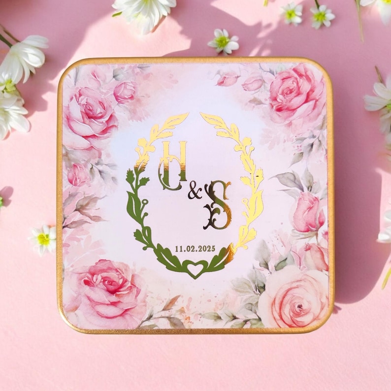 Personalized Wedding Favor Box| Custom Wedding Gift Box| Bidh Box ...