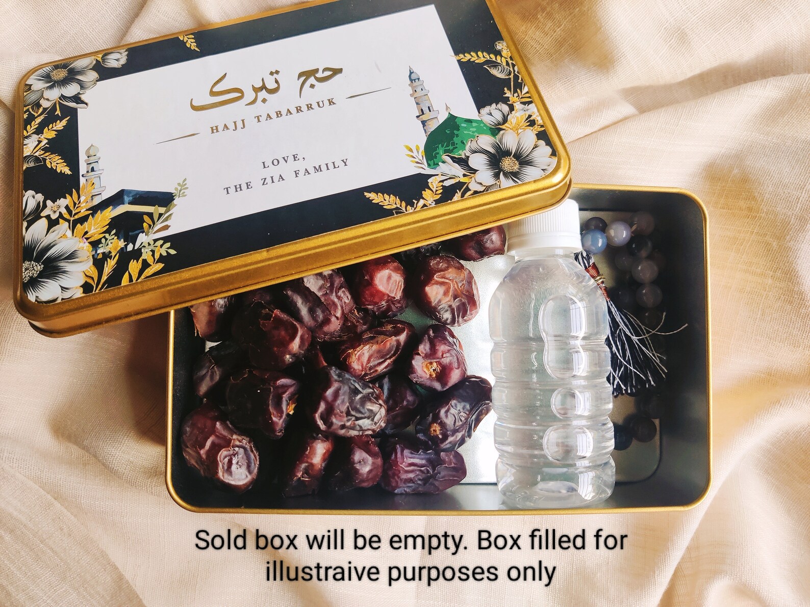 Personalized Hajj Gift Box, Personalized Umrah Favor Box, Hajj Gift ...