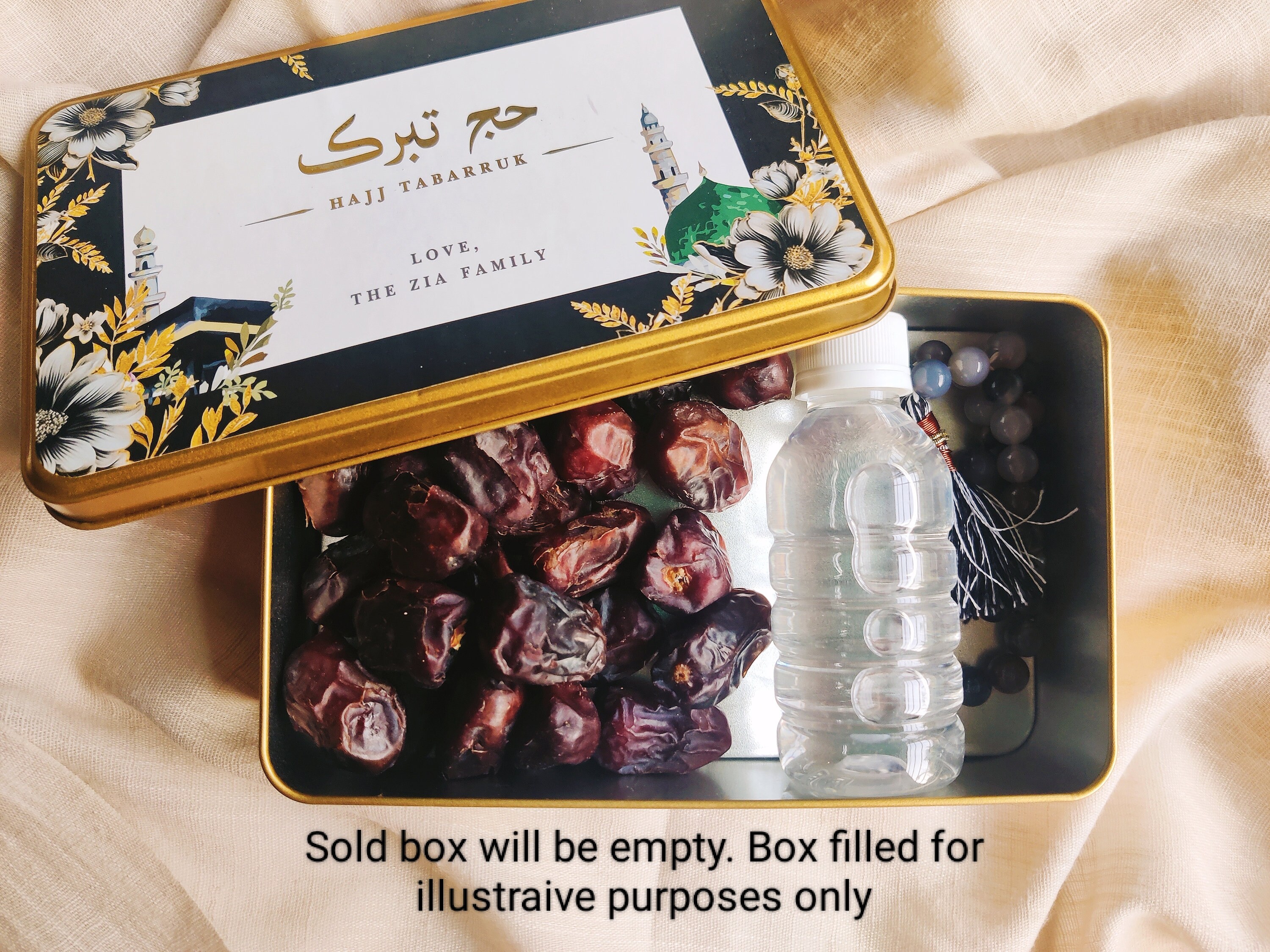 Personalized Hajj Gift Box, Personalized Umrah Favor Box, Hajj Gift ...