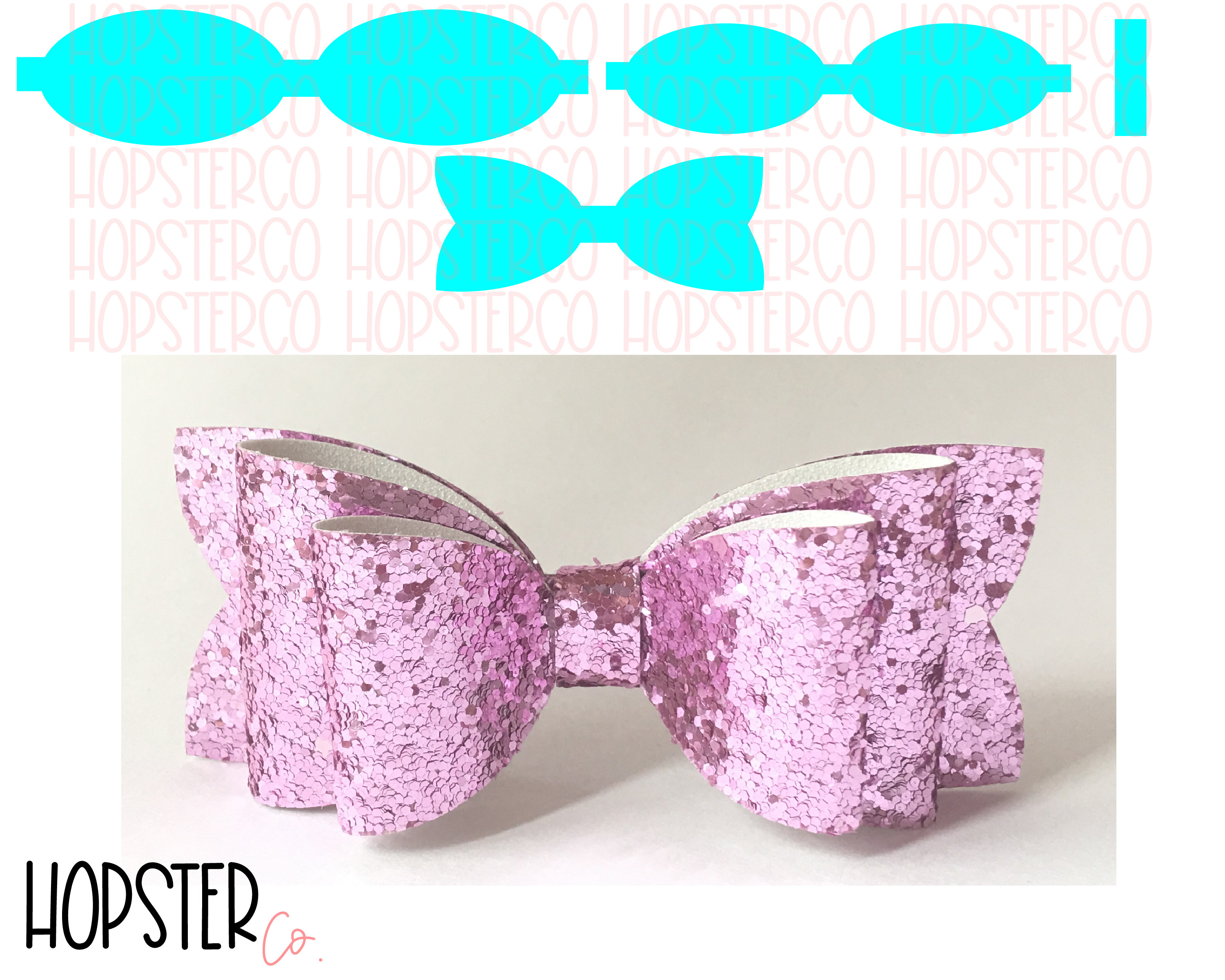 Hair Bow Template Hair Bow Cut File Hair Bow SVG Bow - Etsy Canada