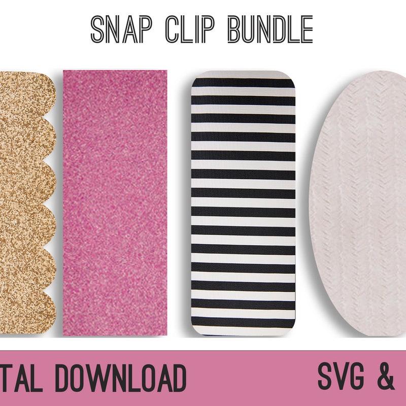 Snap Clips Svg - Etsy