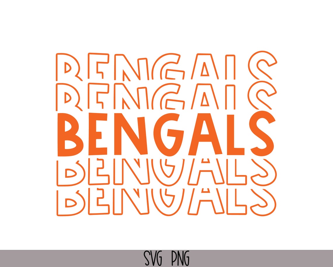 Bengals Svg Bengals Cut File Bengals Football Bengals Svg - Etsy