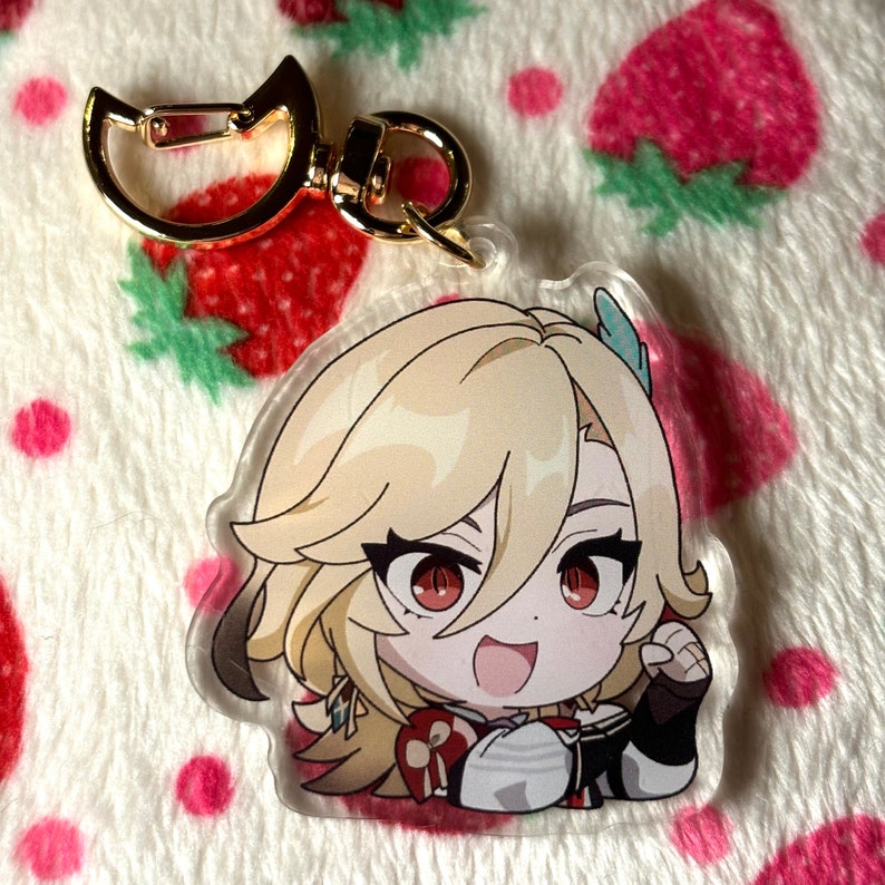 2” Sumeru Genshin Impact Acrylic Keychains - Alhaitham/kaveh/cyno ...