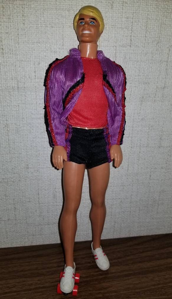 Vintage Mattel 1980 Rollerskating Ken - Etsy Canada