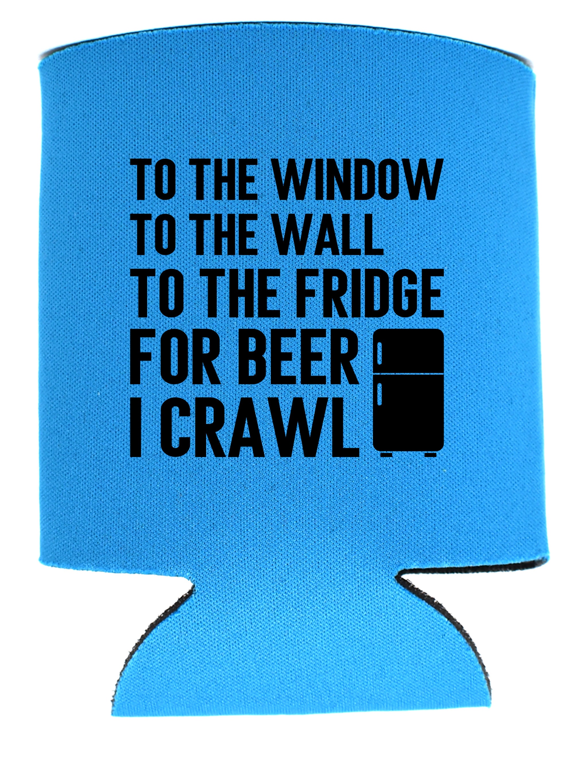 Can Cooler Graphics to the Fridge for Beer I Crawl SVG - Etsy