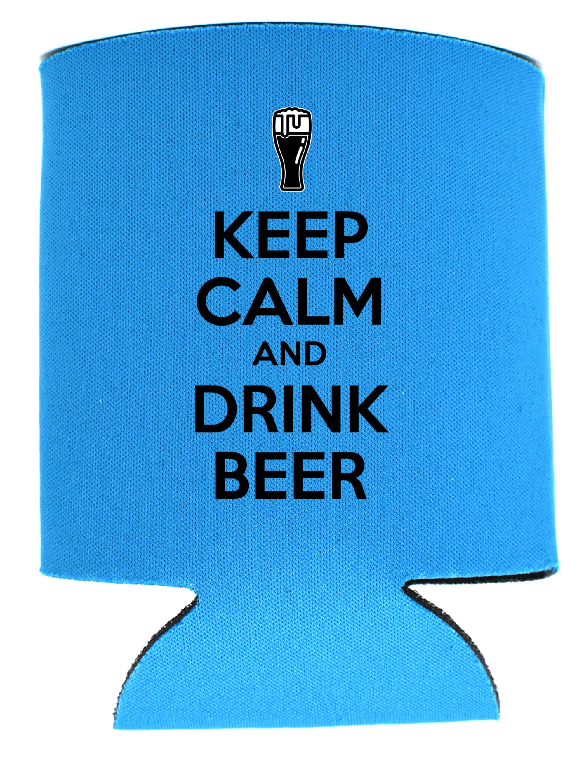 Can Cooler Graphics Keep Calm and Drink Beer SVG PNG | Etsy