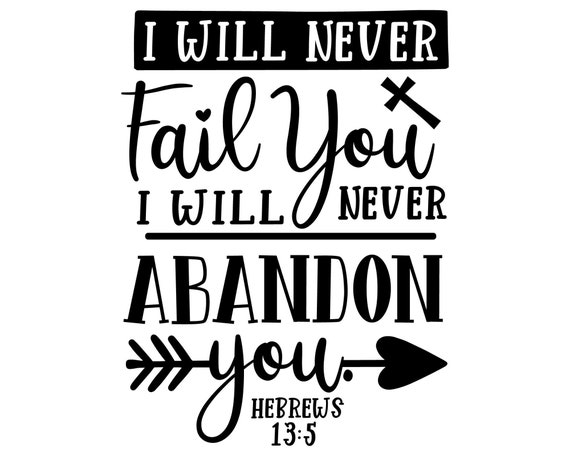 Can Cooler Graphics I Will Never Fail You I Will Never | Etsy