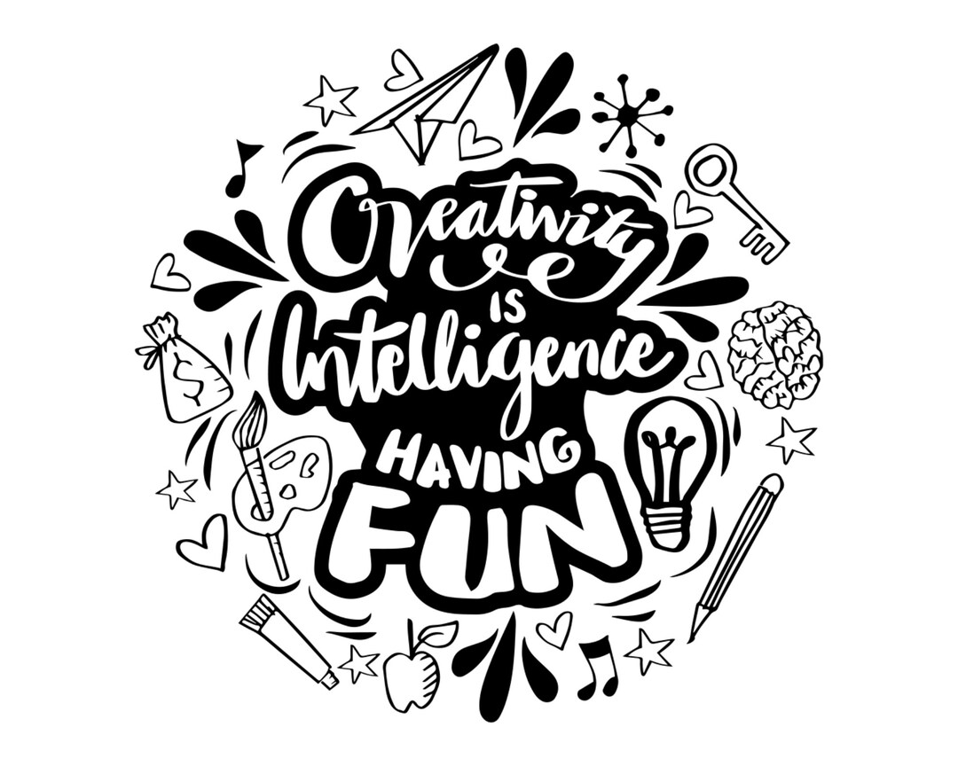 Can Cooler Graphics - Creativity is Intelligence Having Fun - SVG, PNG ...