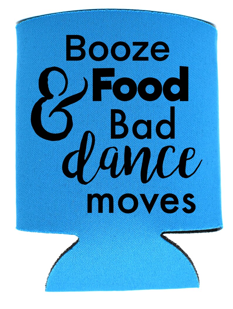 Can Cooler Graphics Booze Food Bad Dance Moves SVG PNG - Etsy