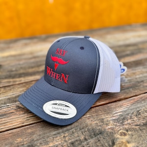 Doc Holliday “say When” Snapback Hat - Etsy