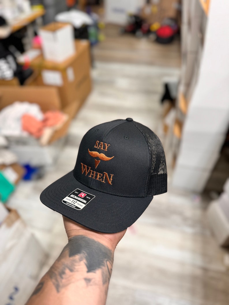 Doc Holliday “say When” Snapback Hat - Etsy