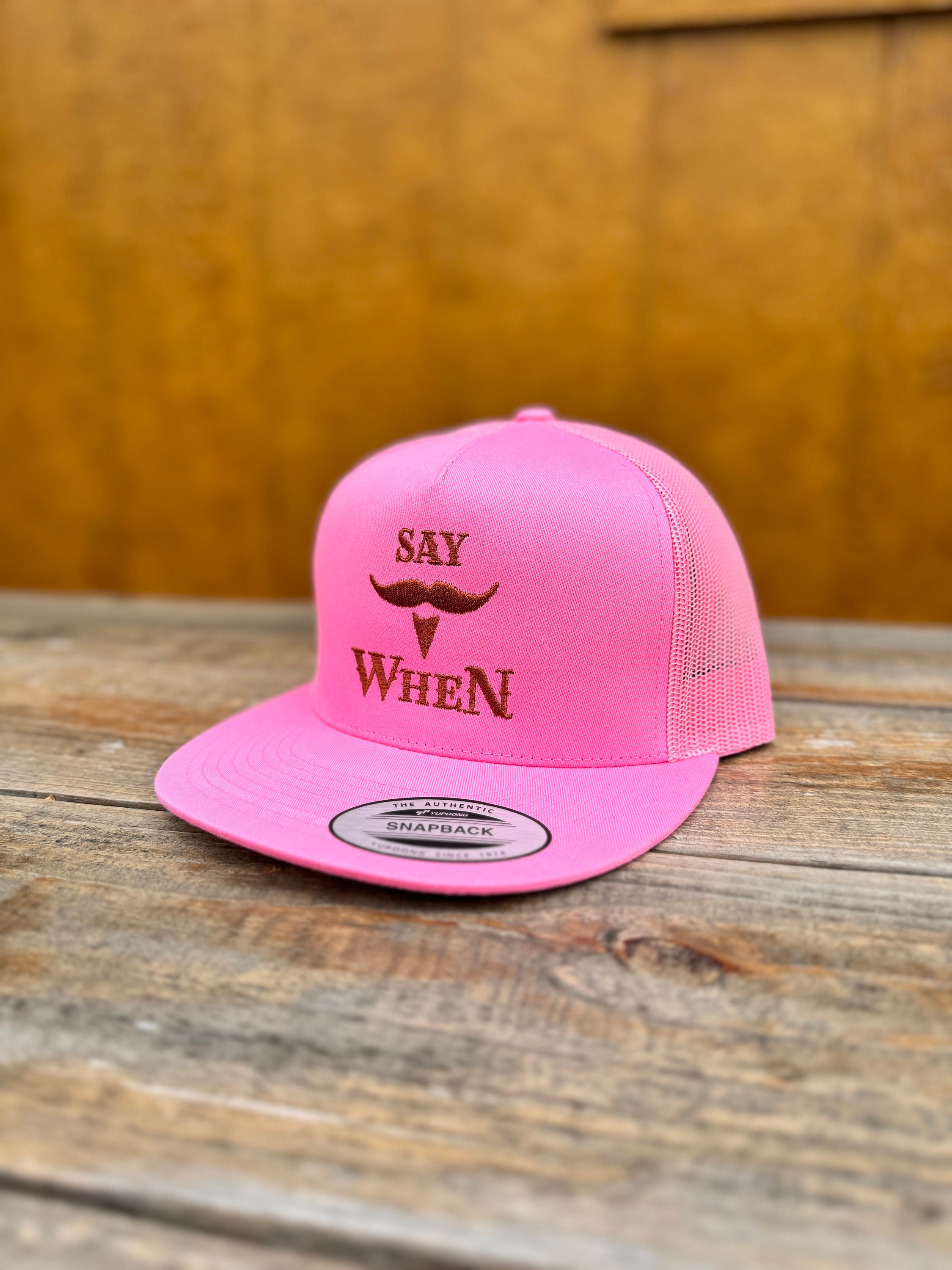 Doc Holliday “say When” Snapback Hat - Etsy