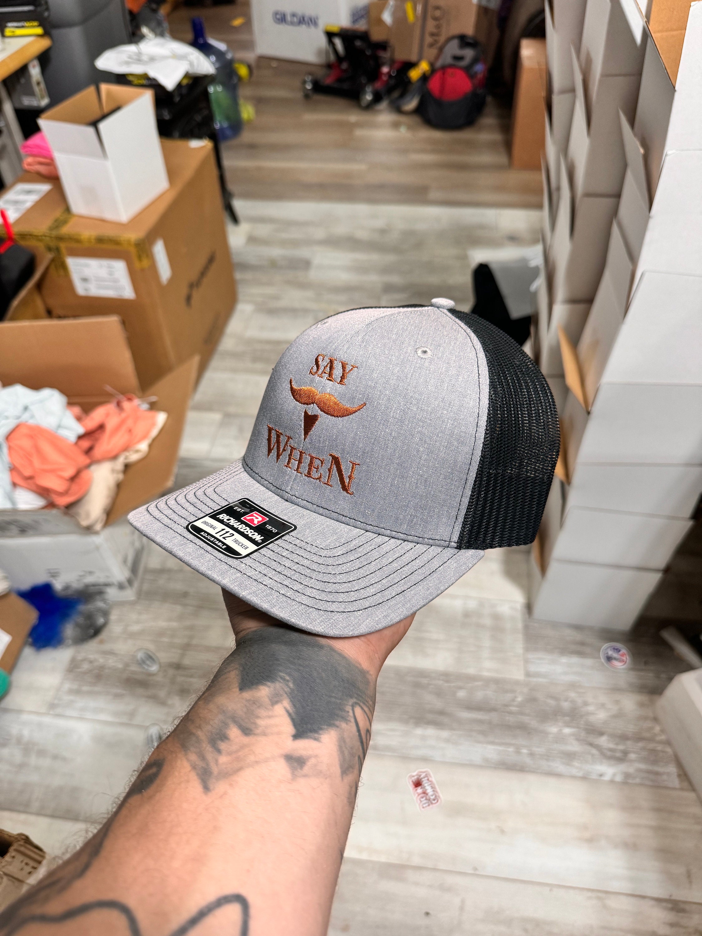 Doc Holliday “say When” Snapback Hat - Etsy