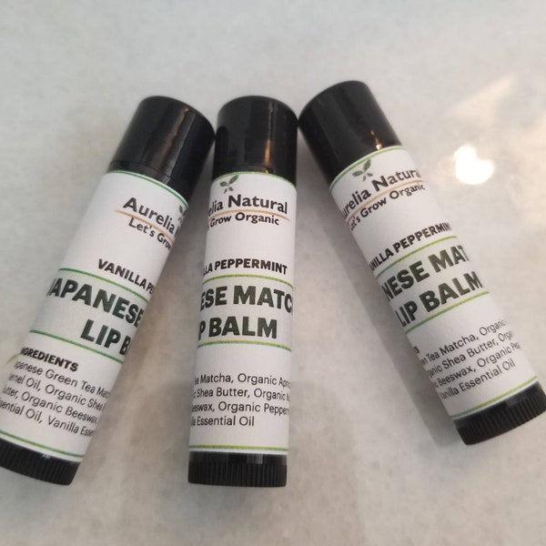 Matcha Lip Balm - Etsy