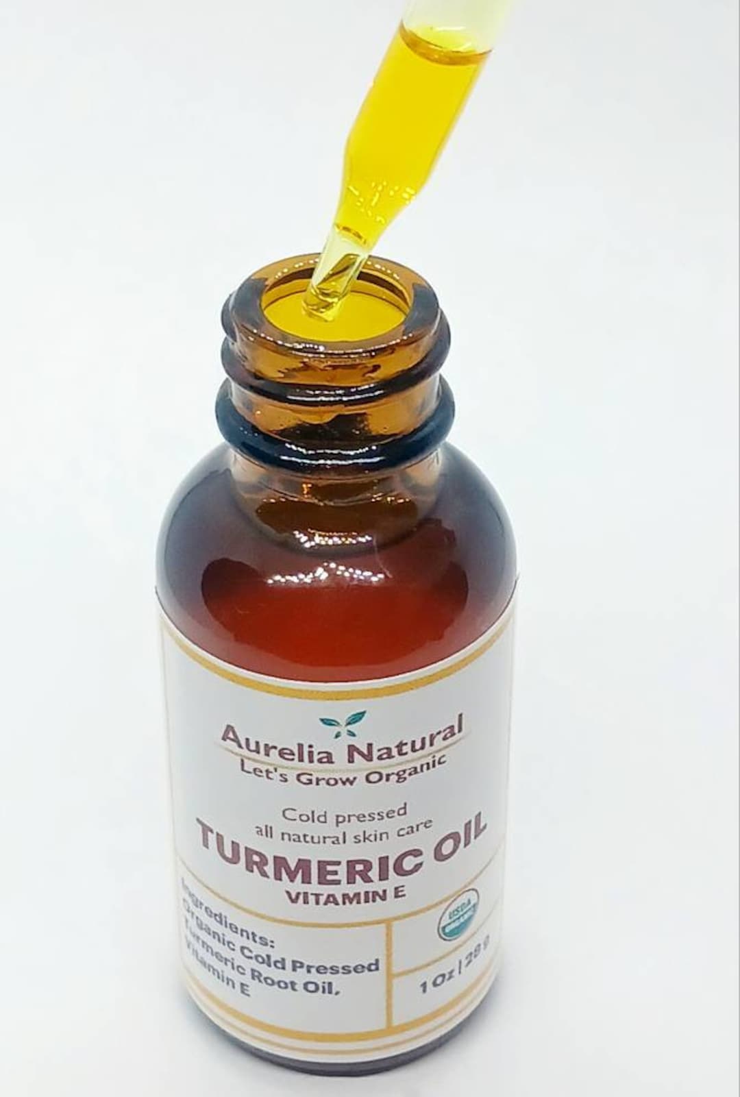 Golden Turmeric Root Oil: Natural Skin Brightening Moisturizer - Etsy