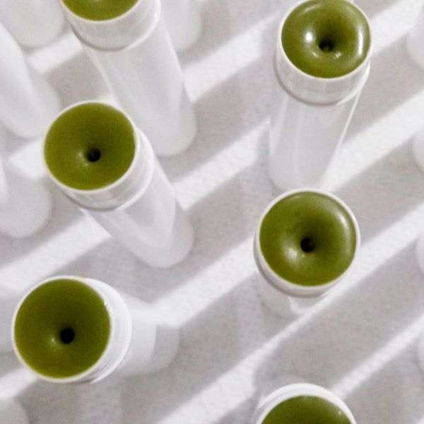 Matcha Lip Balm - Etsy