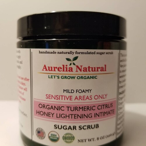 INTIMATE TURMERIC SUGAR Scrub Kojic Flavor Avbl Bikini - Etsy