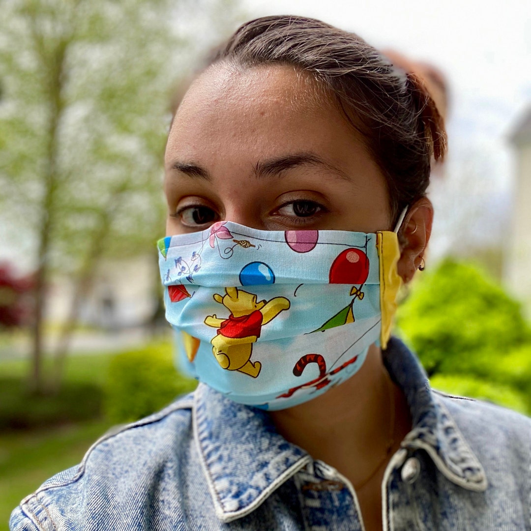Winnie the Pooh Mask - Etsy