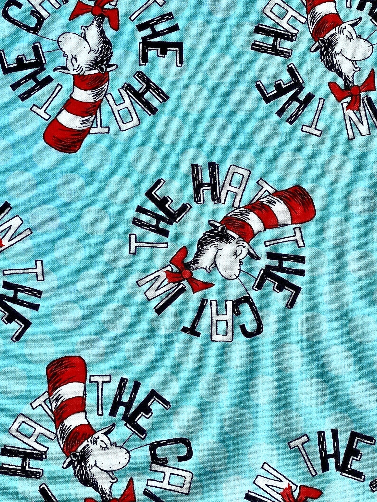 Cat in the Hat Face Mask | Etsy