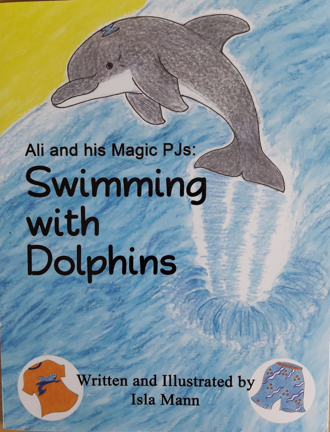 Swimming With Dolphins, Children's Picture Book - Etsy