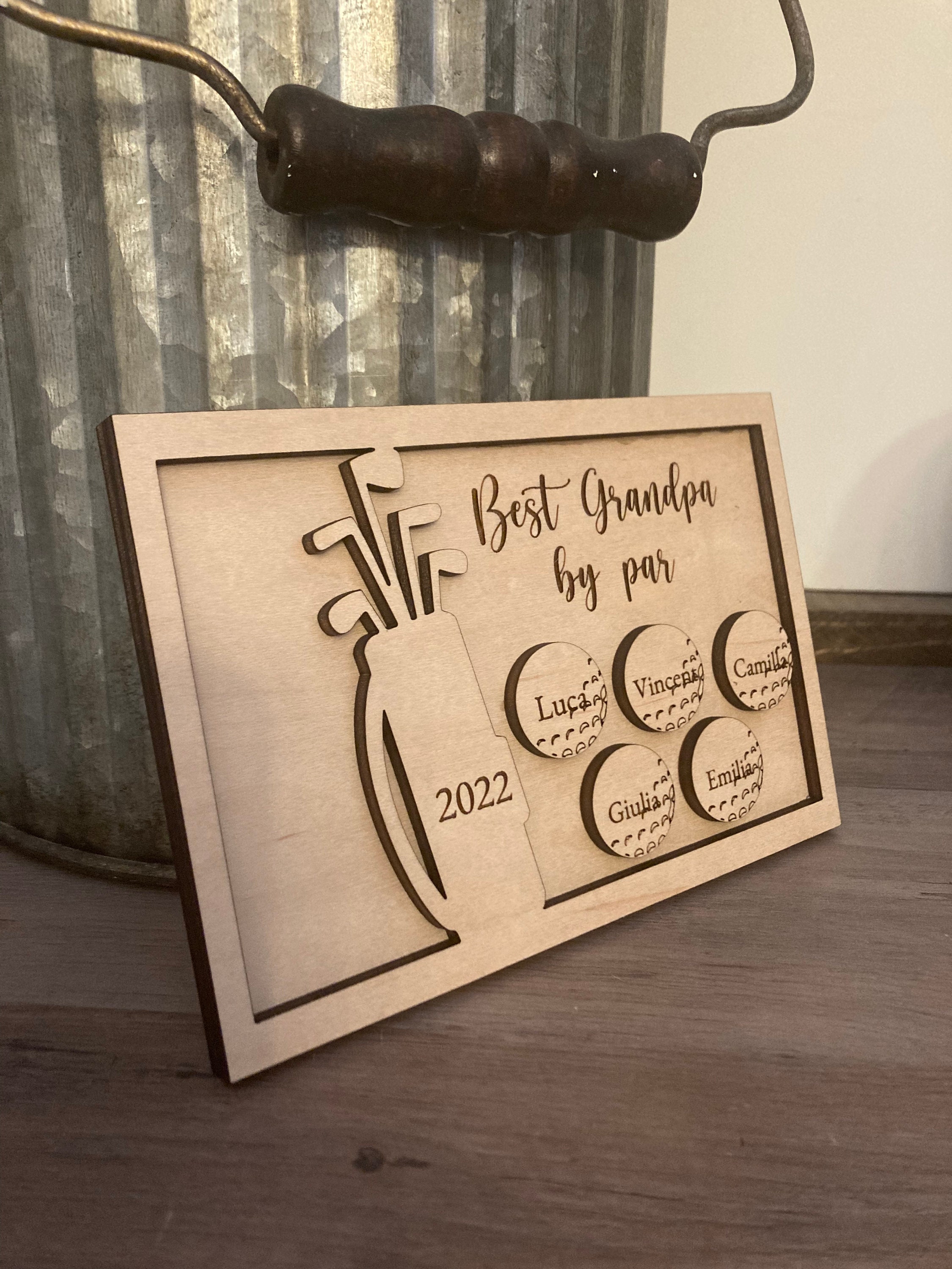 Fathers Day Best Dad Grandpa by Par Golf Dad Daddy Grandpa - Etsy