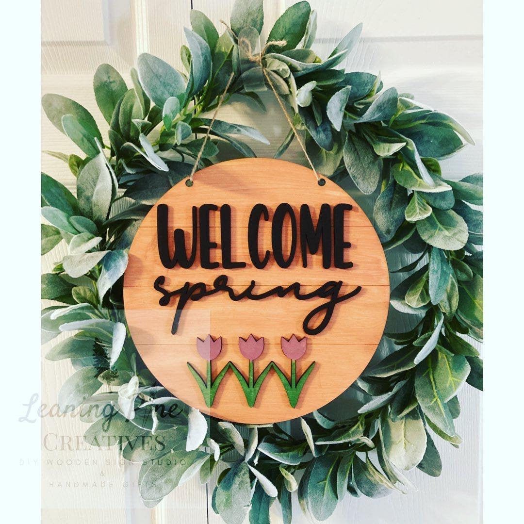 Spring Shiplap Paint Kit File Glowforge Digital Spring Paint | Etsy