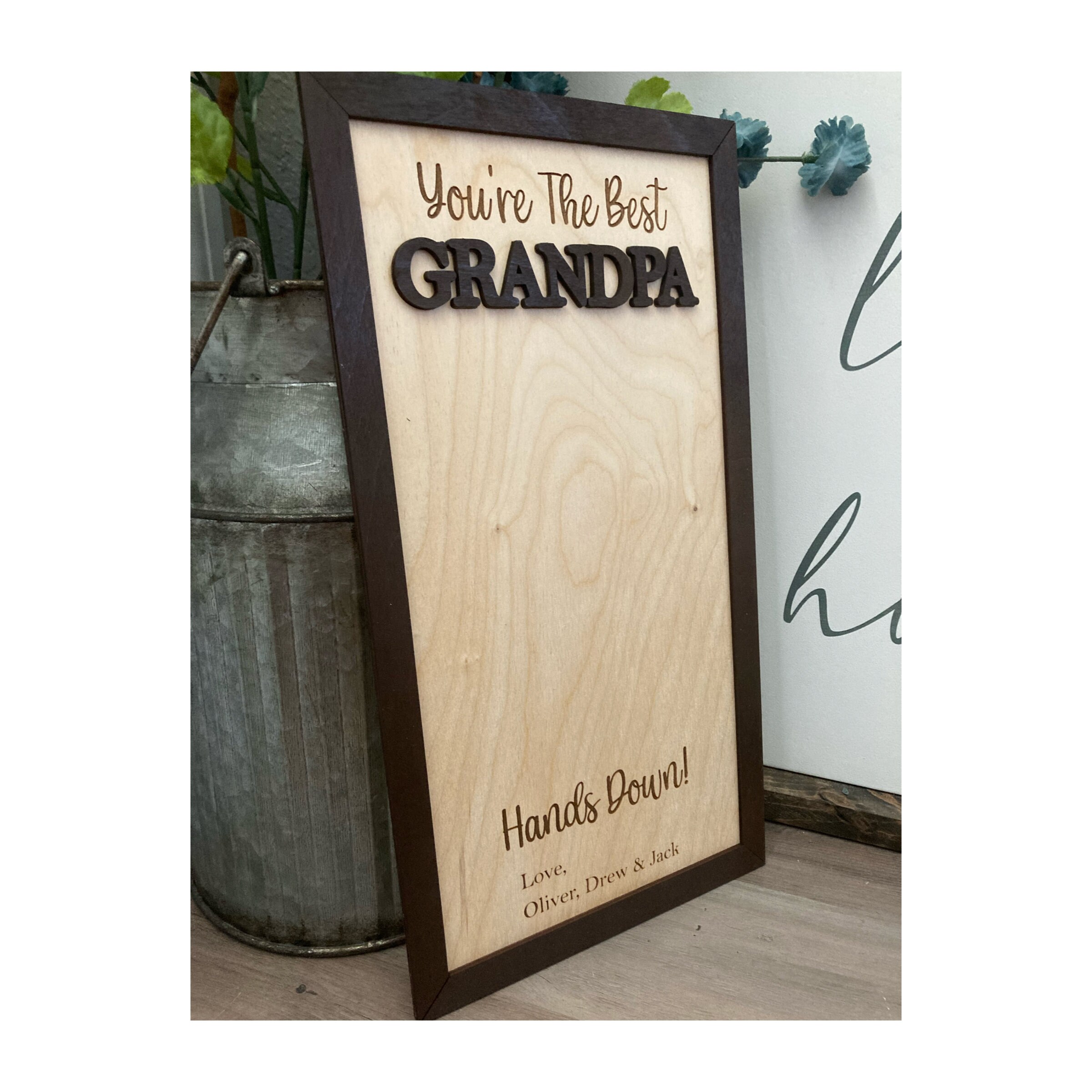 Fathers Day Best Dad Ever Father Grandpa Poppy Papa Daddy Gift - Etsy