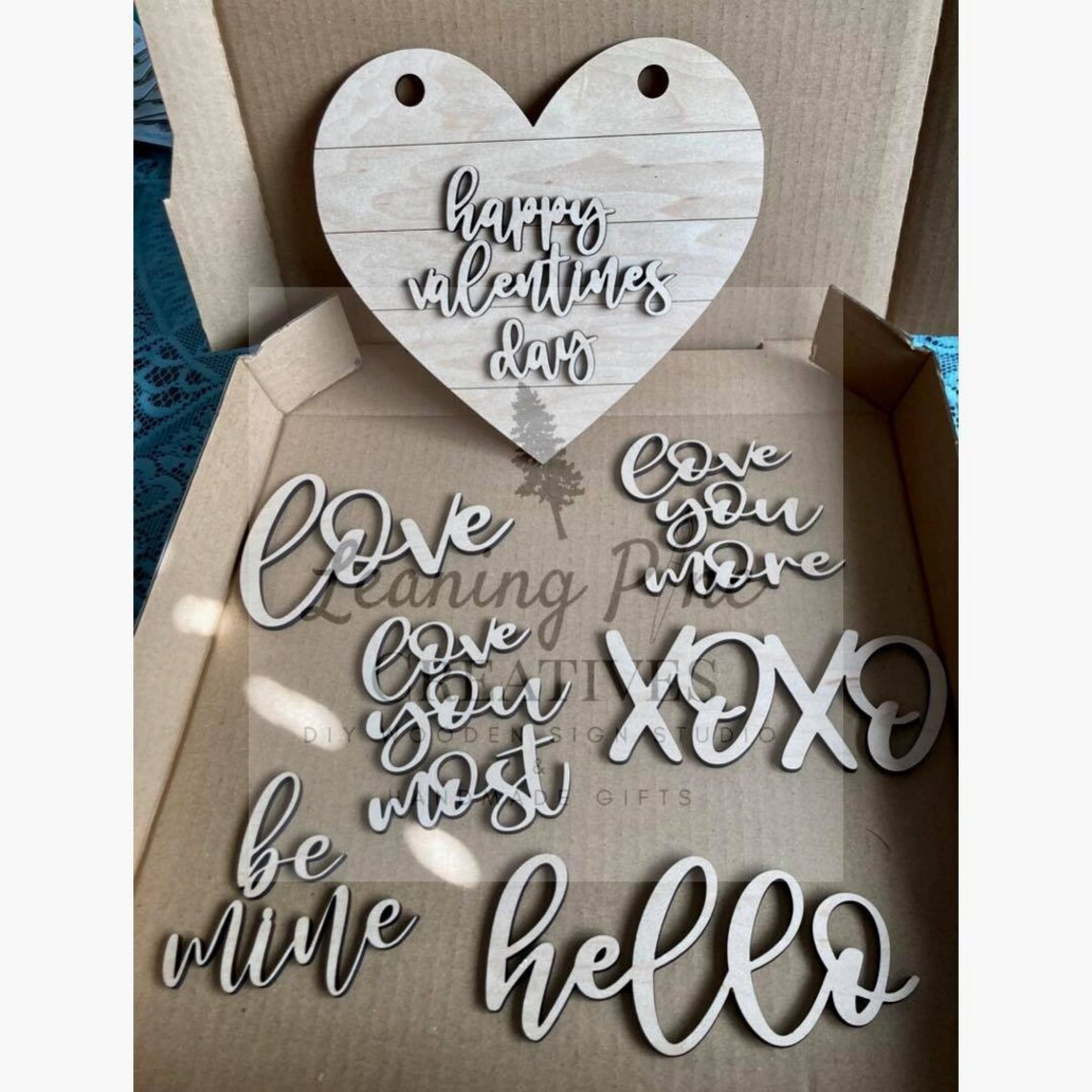 Digital Glowforge Cut File Valentines Day Glowforge File SVG - Etsy