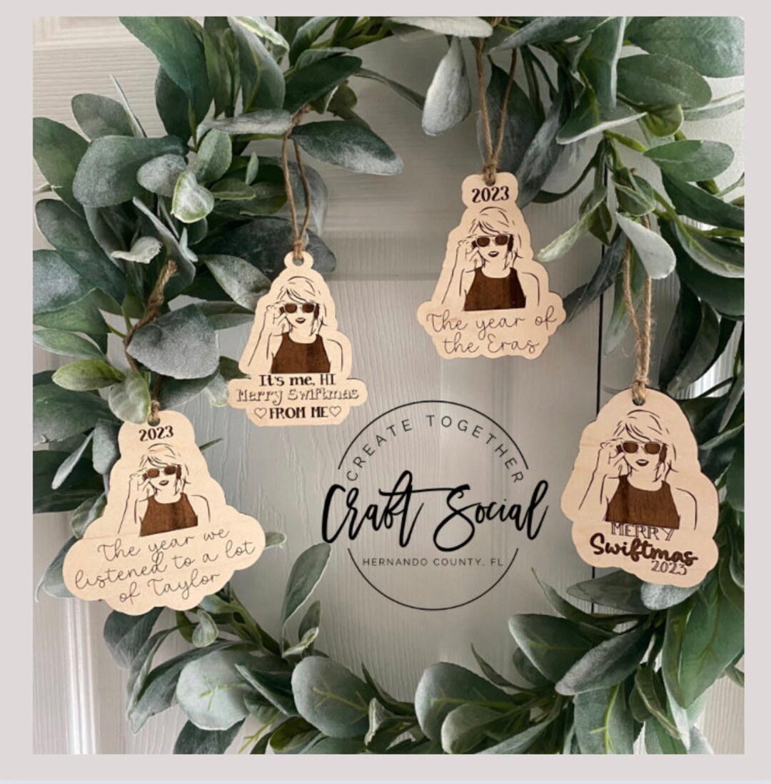 Swiftie Fan Merry Swiftmas 2023 Christmas Ornament Eras Tour Swift Fan ...
