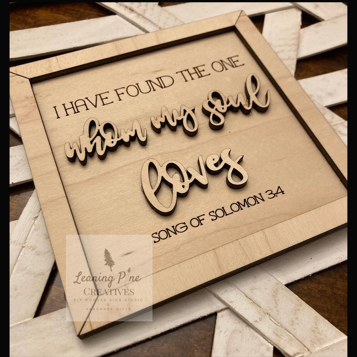 Digital SVG File Laser Cut File Only Bible Verse Mini Signs | Etsy