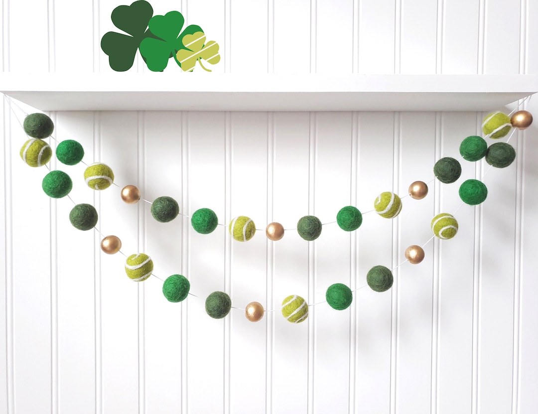 St Patricks Garland, St Patricks Day Decor, St Patrick Decor, St ...