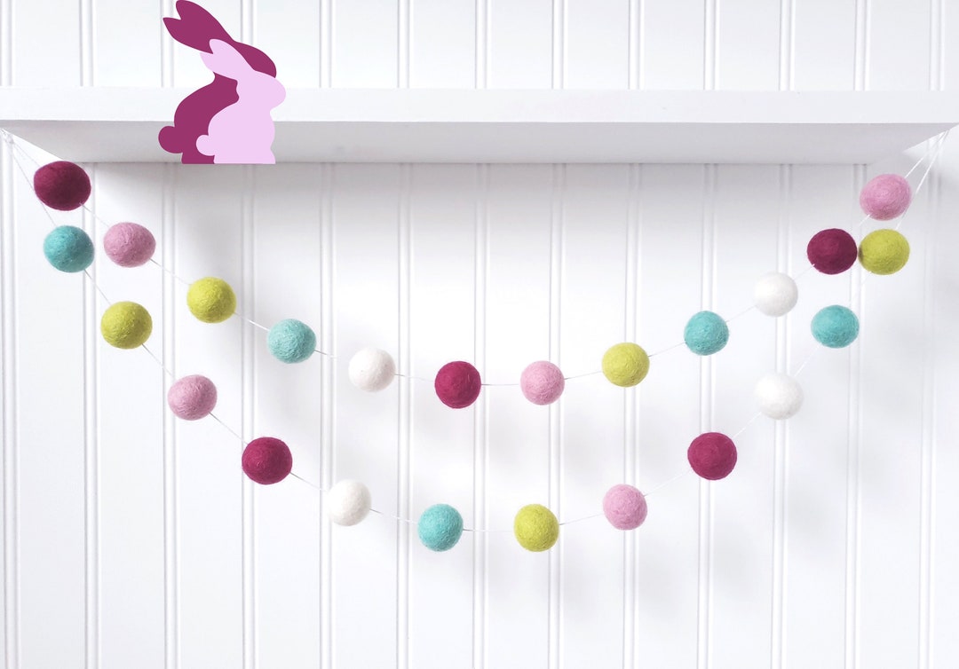 Spring Garland, Easter Garland, Easter Decor, Easter Decorations ...