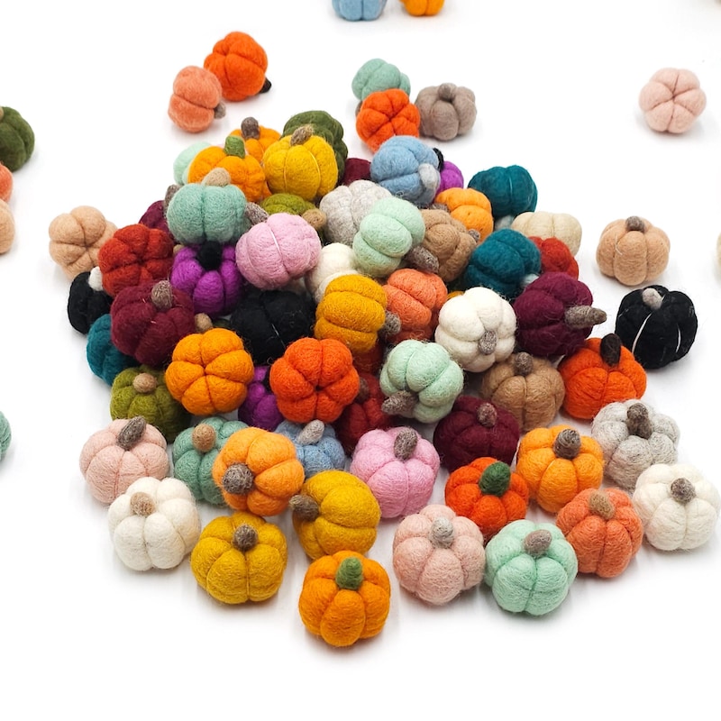 Wool Pumpkin - Etsy
