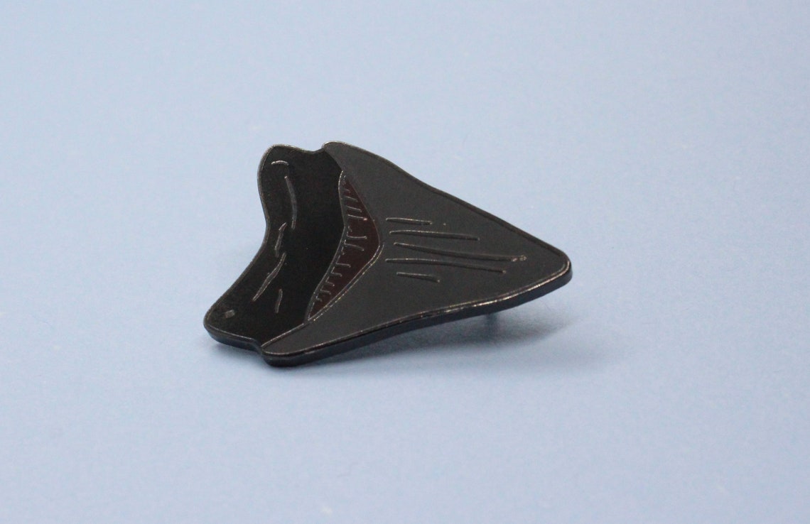 Megalodon Shark Tooth Hard Enamel Pin | Etsy