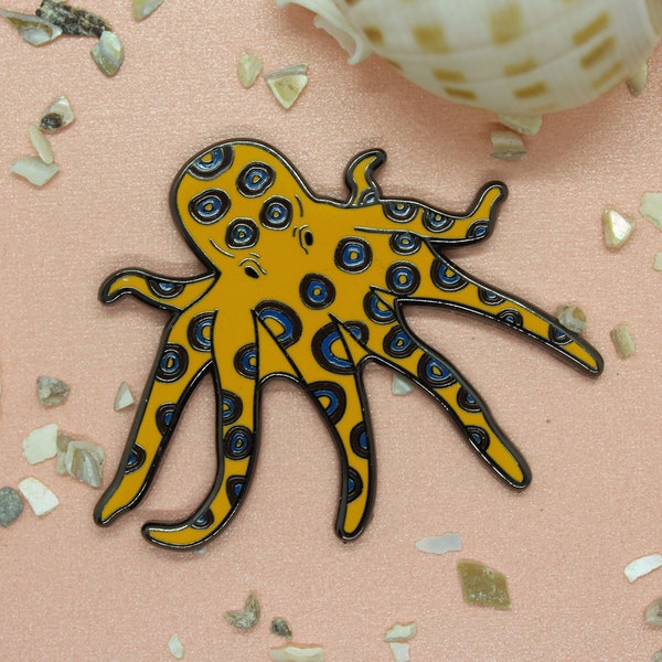 Blue Ringed Octopus - Etsy