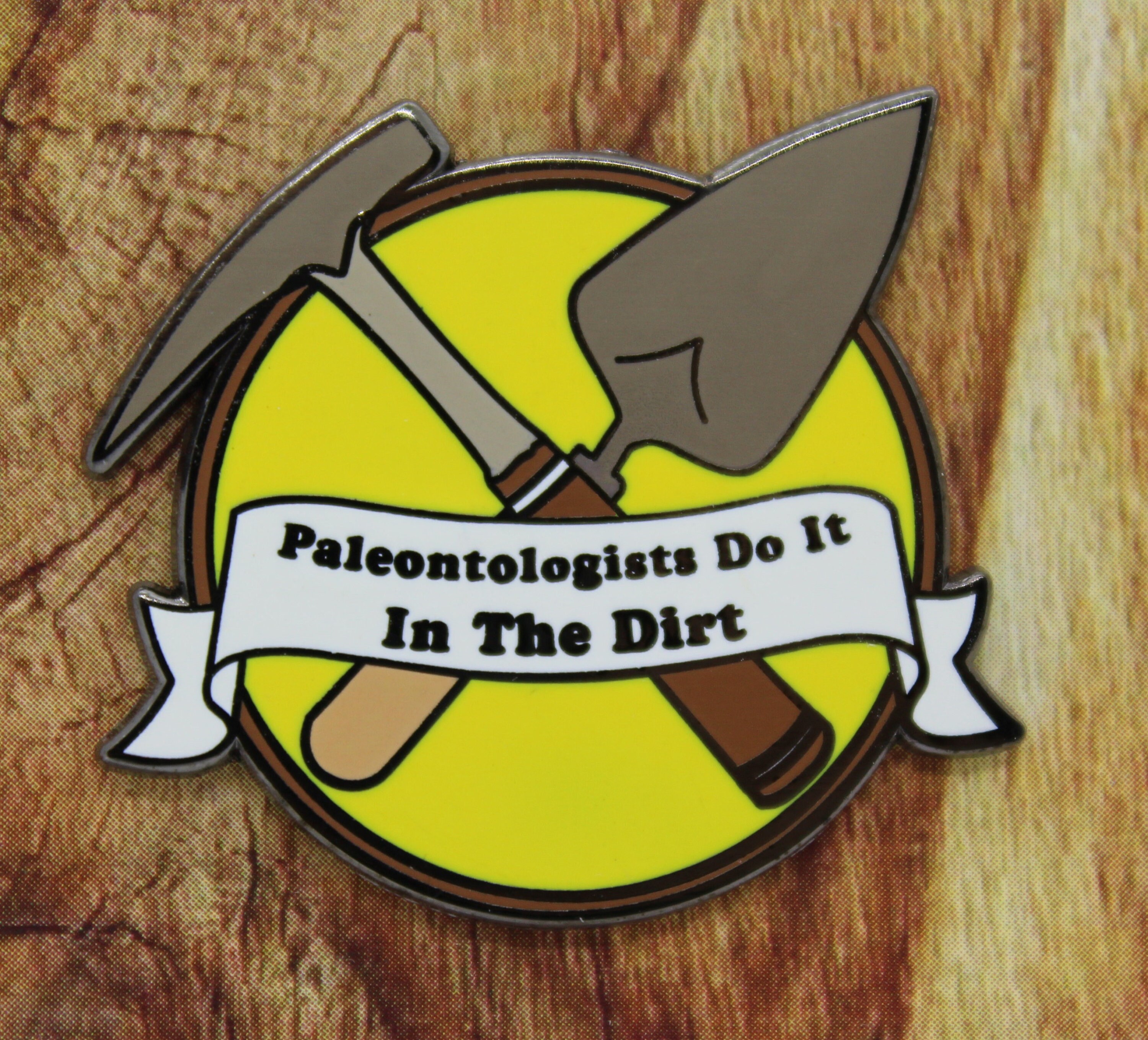 Paleontologist Enamel Pin - Etsy