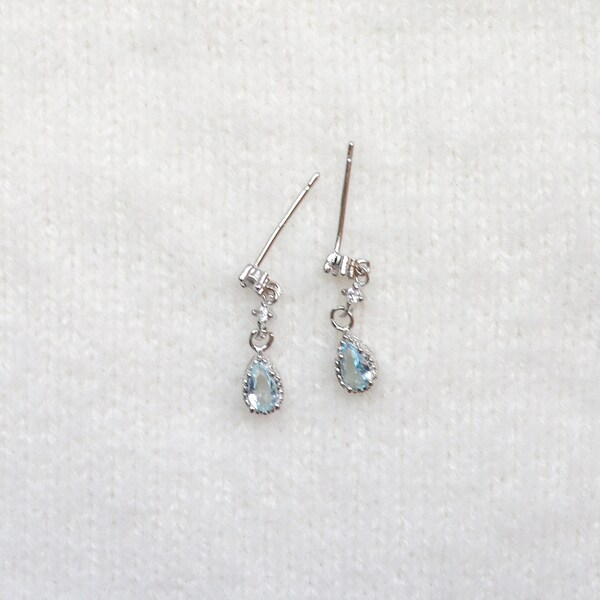 Light Blue Tear Drop - Etsy